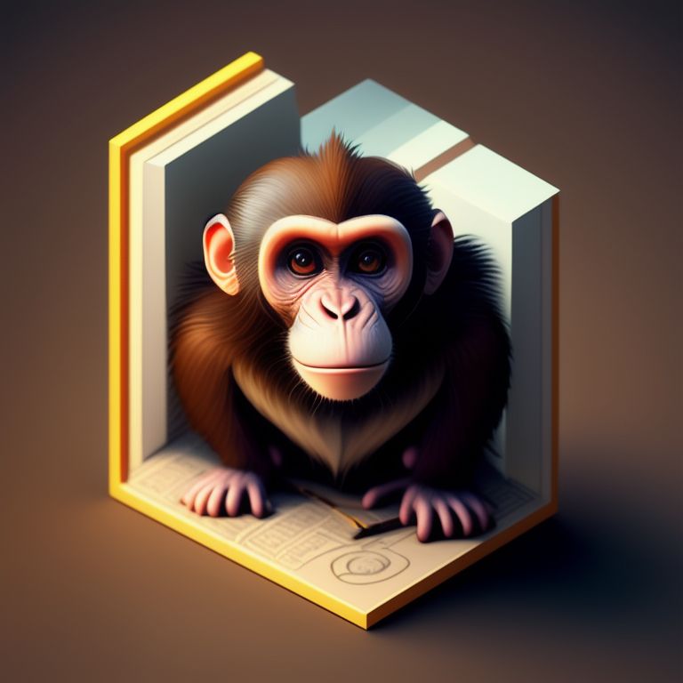 Realistic Monkey Drawings