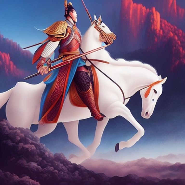 Prince On White Horse