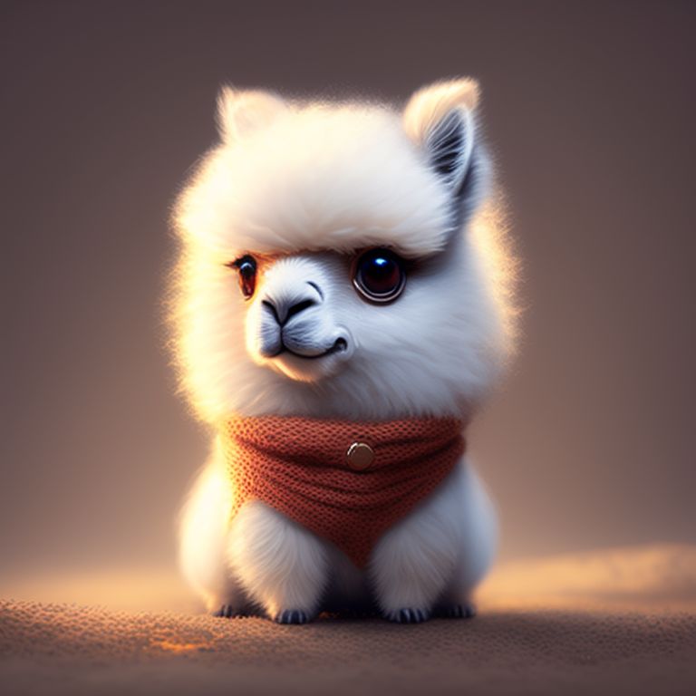 Alpaca Cute Chibi