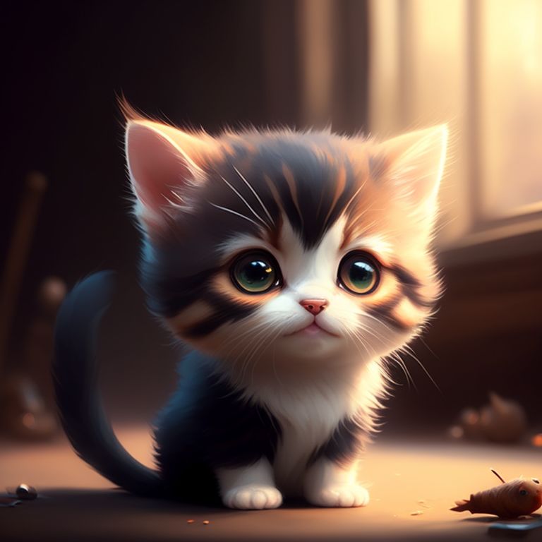 Sad Cute Cat