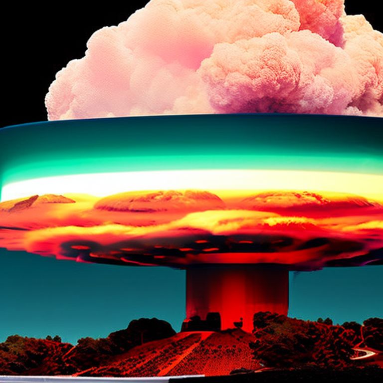 bobbyestafett: Nuclear explosion, n'est, bottom view, 85mm ar 16:9