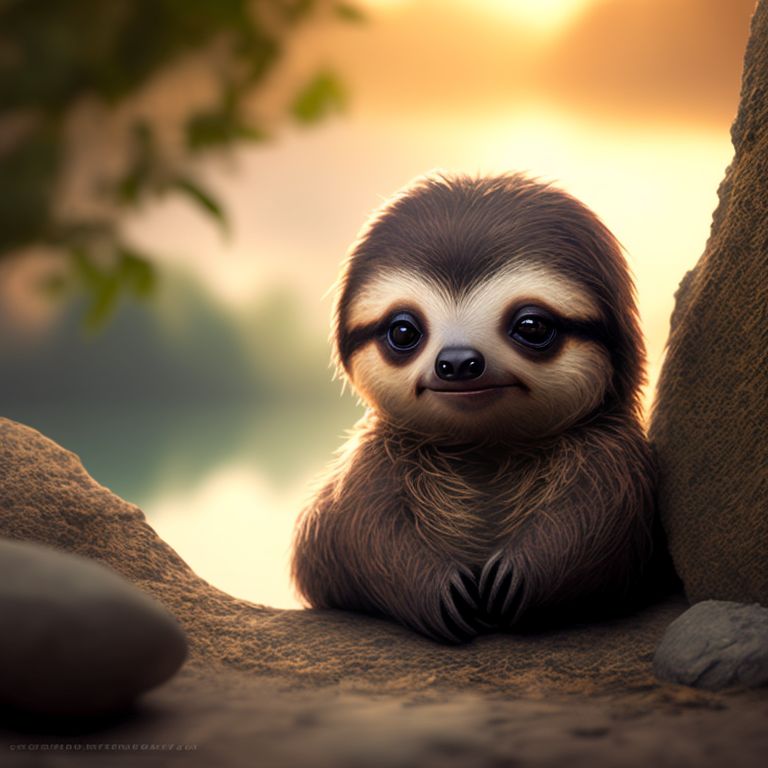 Too Cute Baby Sloths