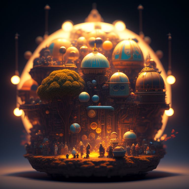 AngkarA: A miniature a planet with many people