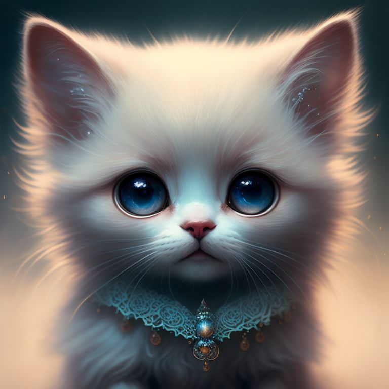 Cute Kitten Cartoon