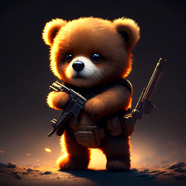 Teddy Bears With Guns