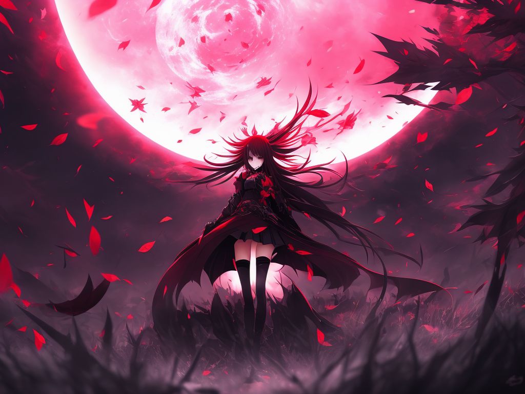 Anime Scythe Girl Wallpaper
