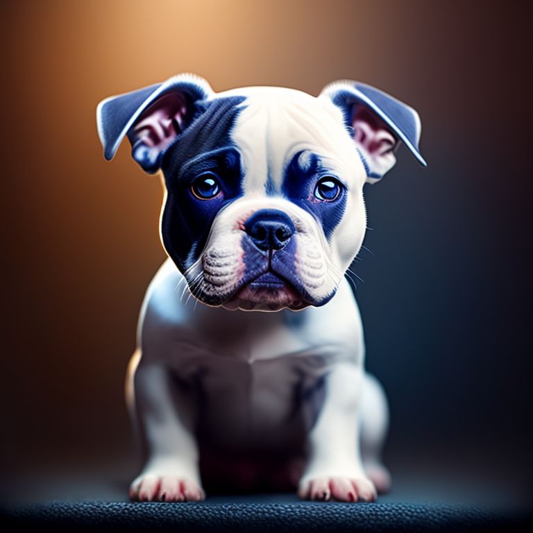 Blue American Bulldog