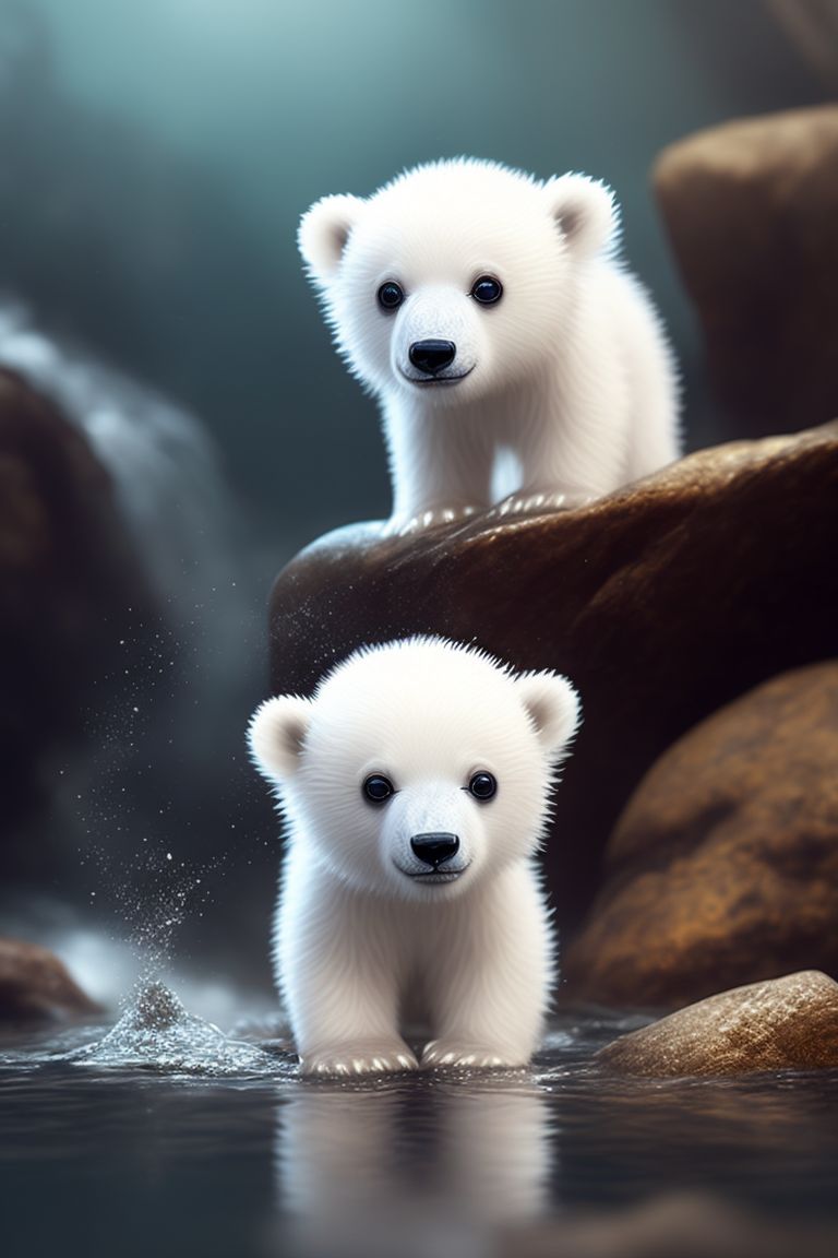 Cutest Baby Polar Bear
