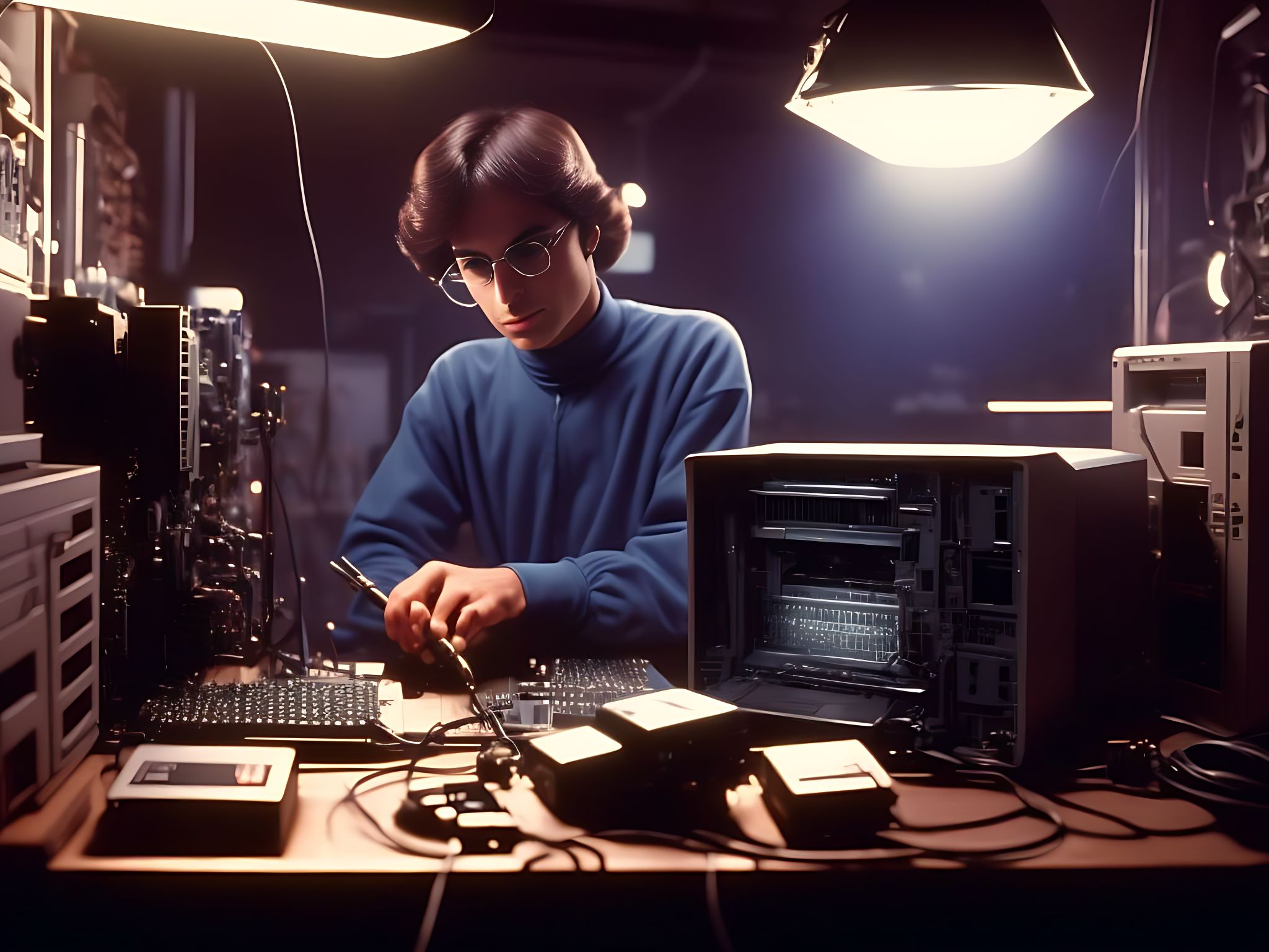 Young Steve Jobs Garage