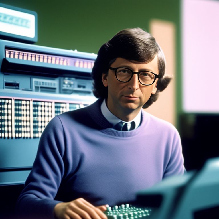 Bill Gates In High School