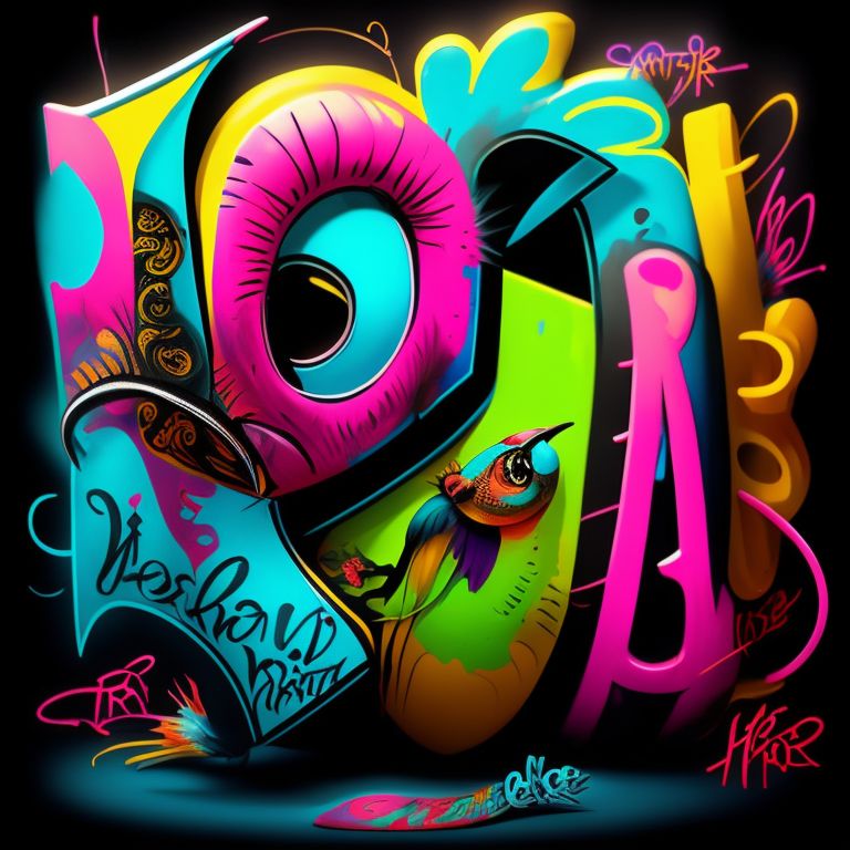 The Name Maria In Graffiti Letters