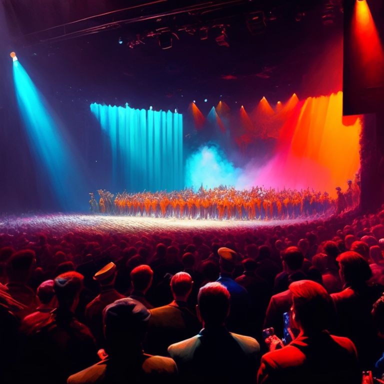 On Stage Looking Out
