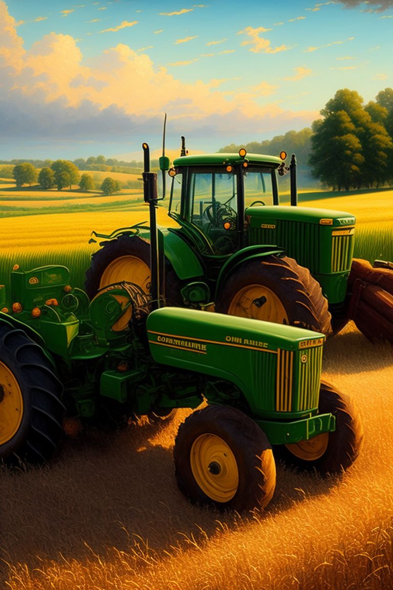 John Deere Tractors Wallpaper