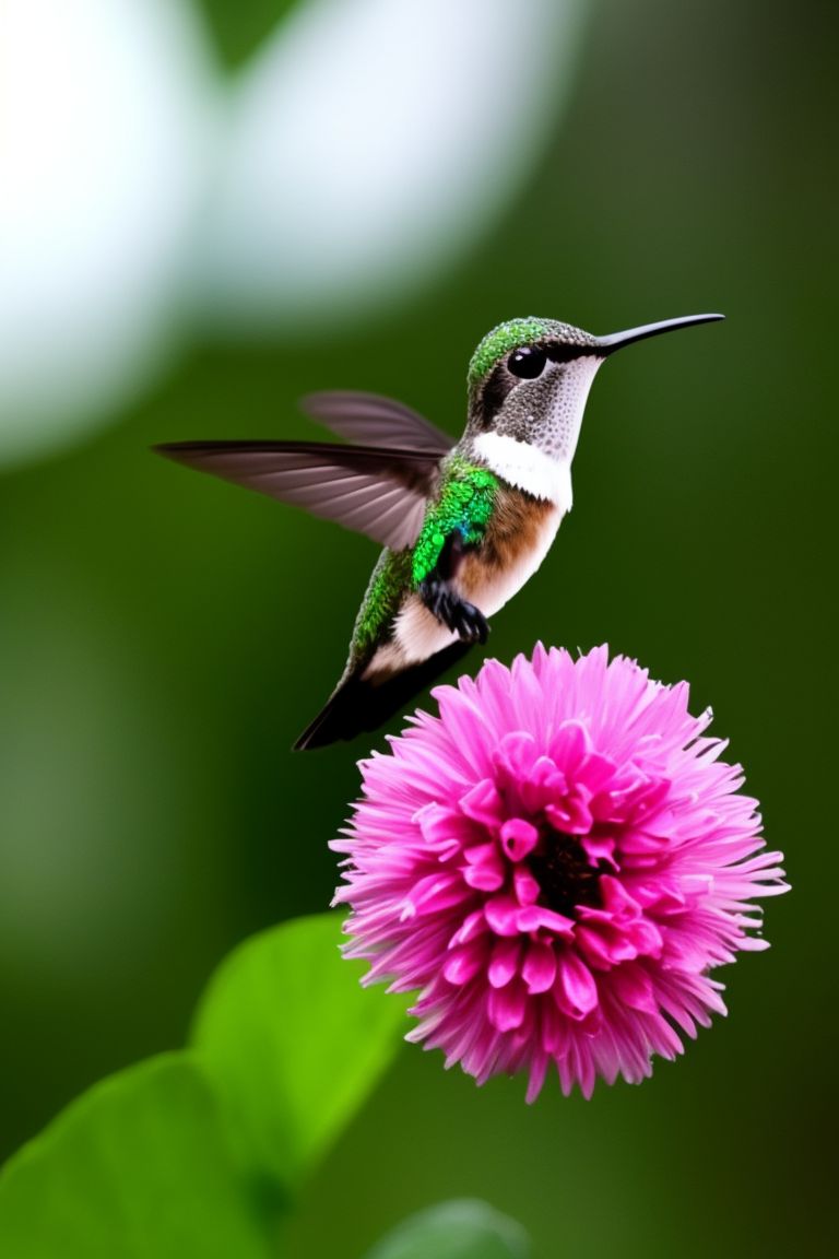 Cute Baby Hummingbird