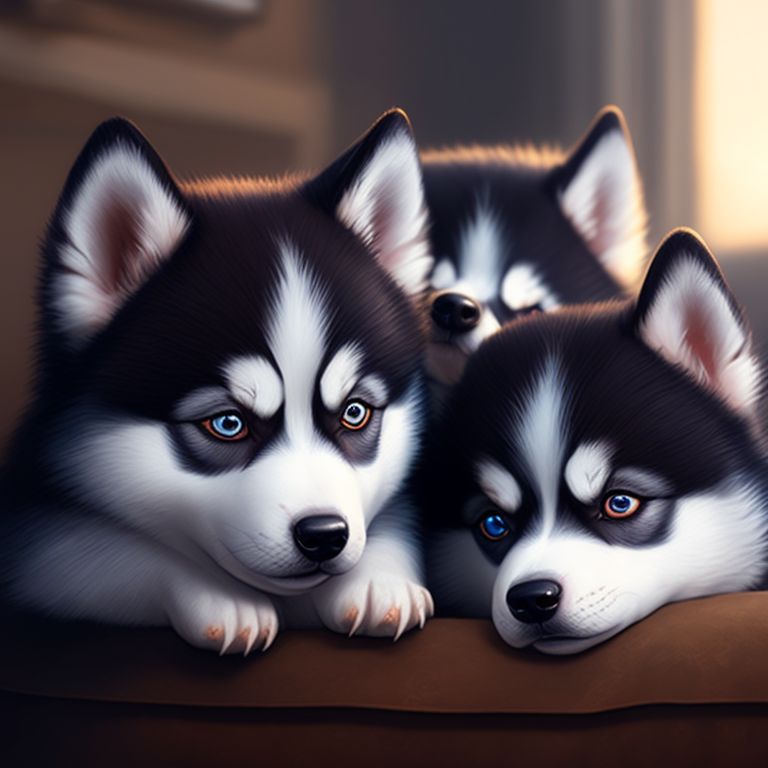 Are Huskies Cuddlers
