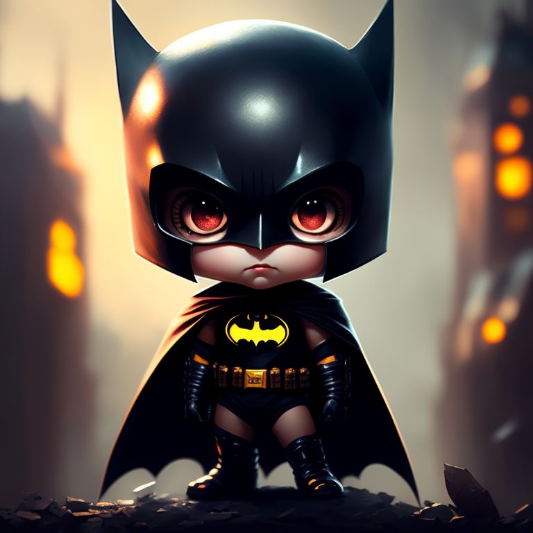 Cute Batman Chibi