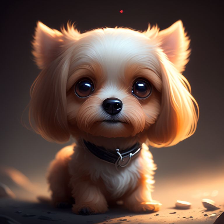 Cute Smiling Puppy