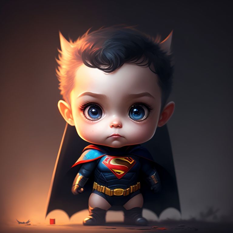 Superman Cute Kid