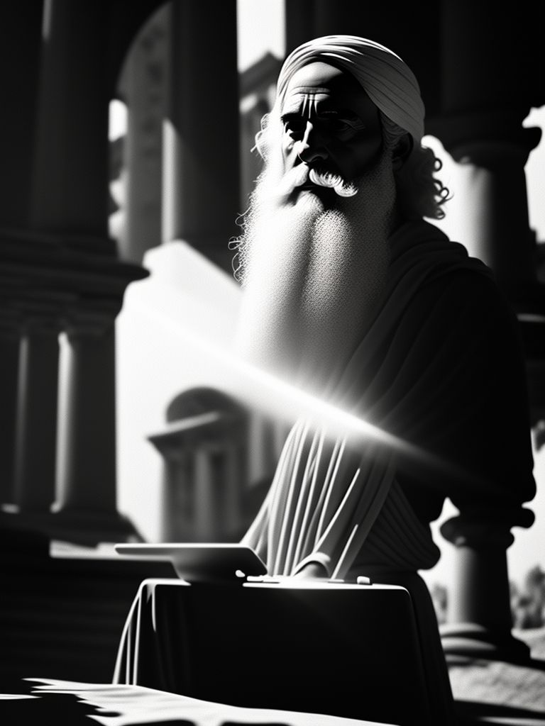 prickly-worm491: Full body, real Old Greek philosopher, in ancient ...