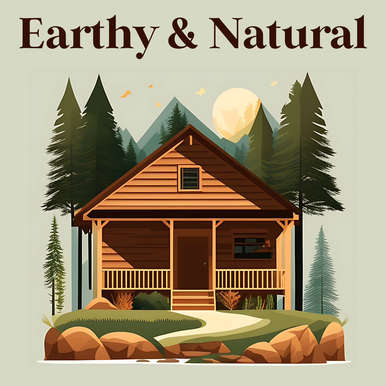 Earthy & Natural Doodles | PromptHunt Template