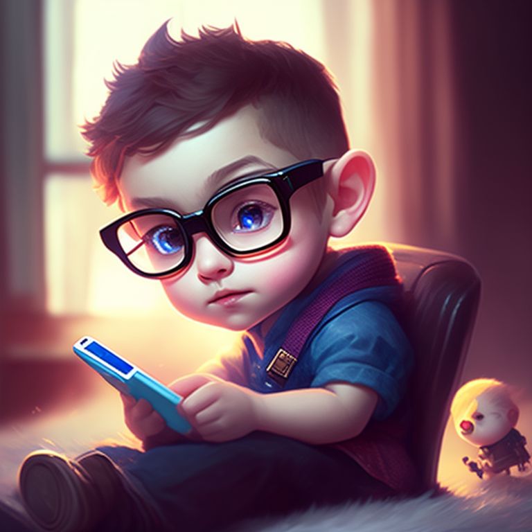 Chibi Glasses Boy
