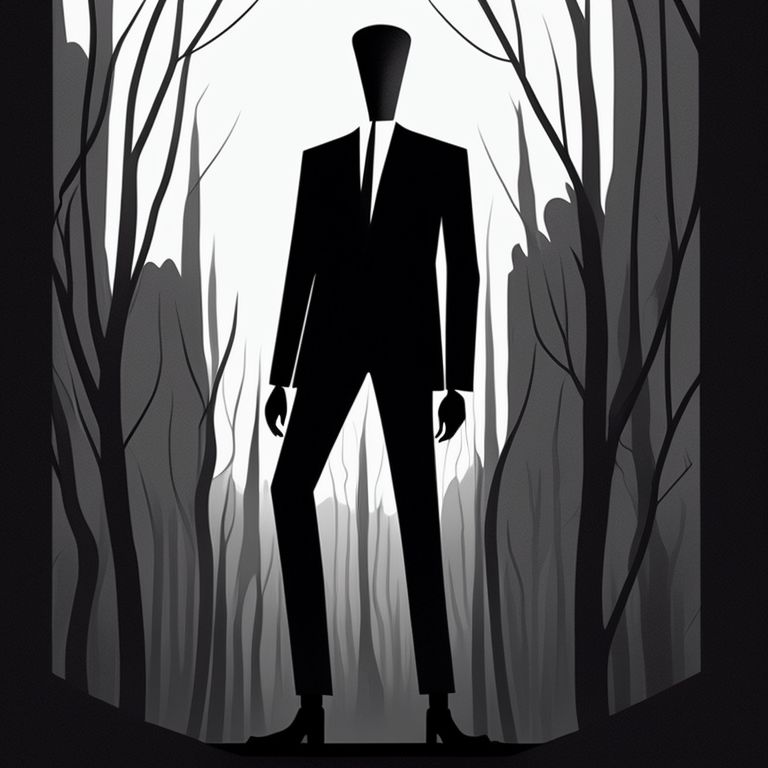 Epic Slender Man Drawings