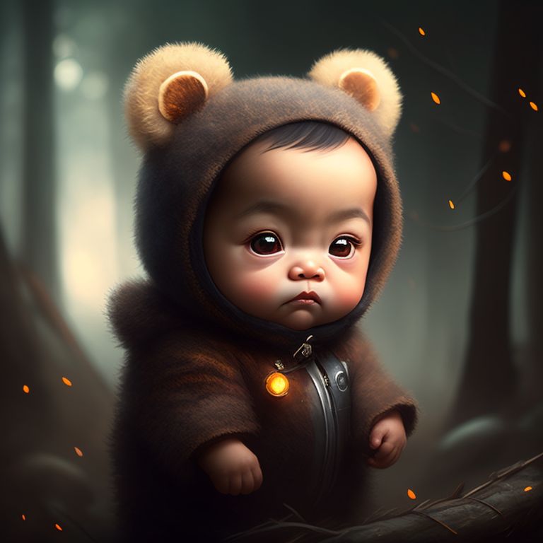 Chibi Bear Costume