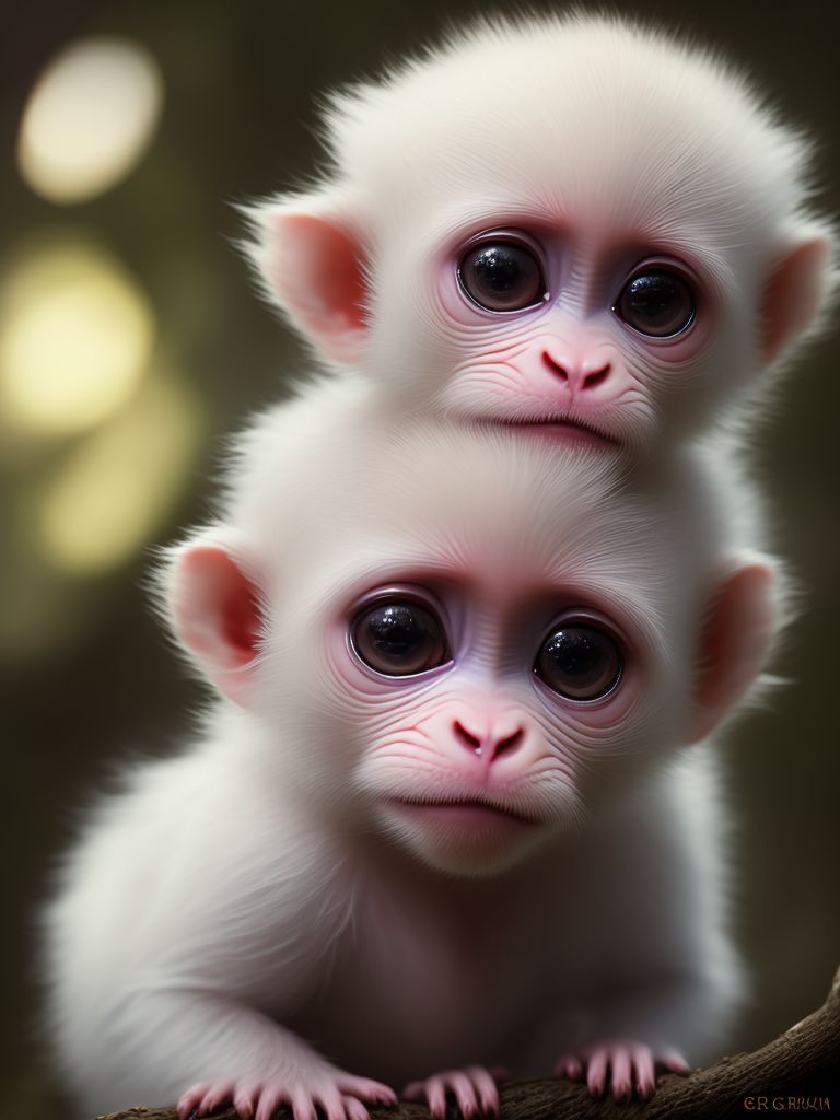 Cute Little Baby Monkeys