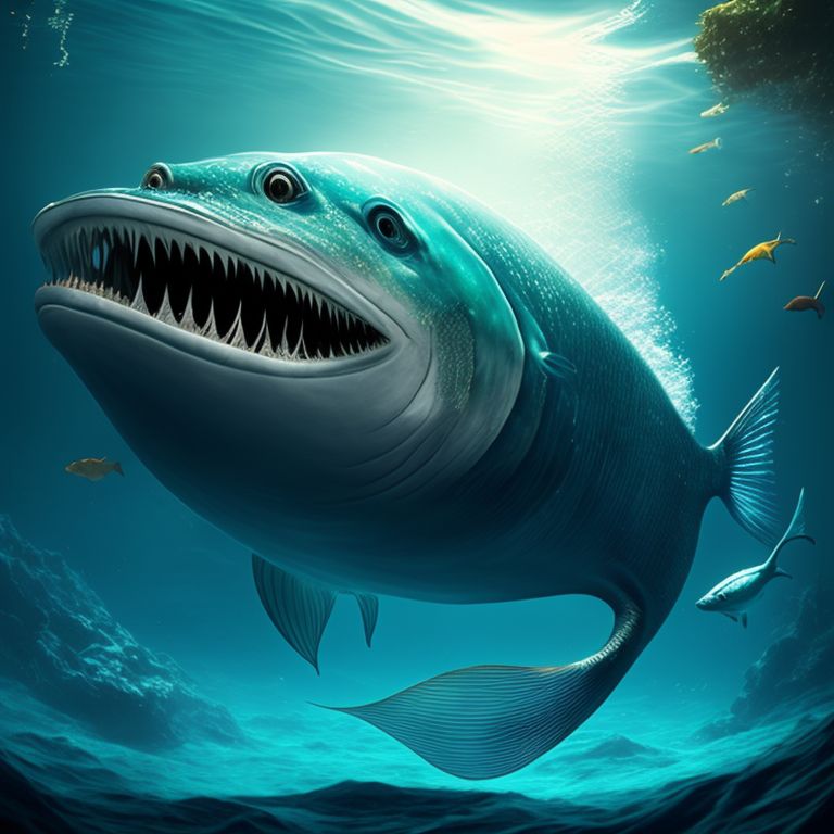 Half Human Half Fish Creature