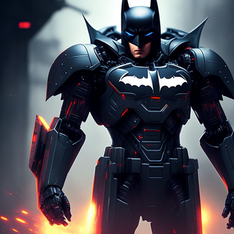 merry-ibis242: Mech suit, batman, cybernetic