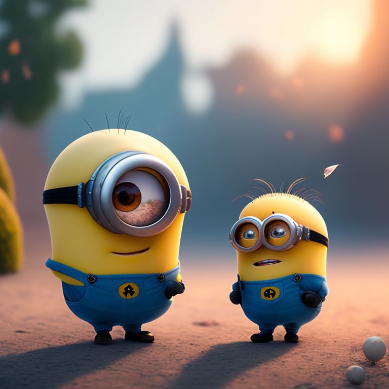 Cute Baby Minions Wallpaper