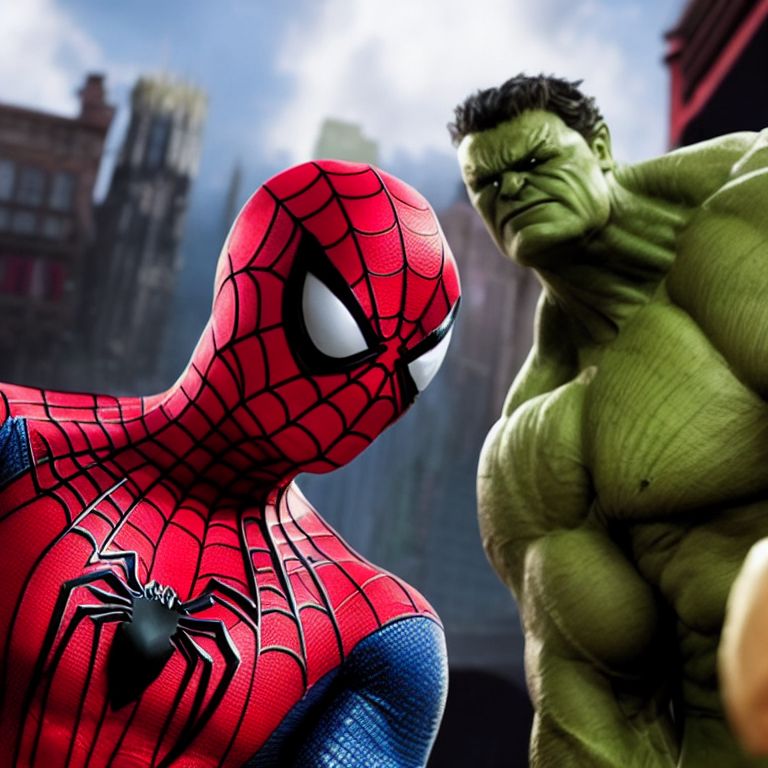 Spiderman Vs Hulk Wallpaper