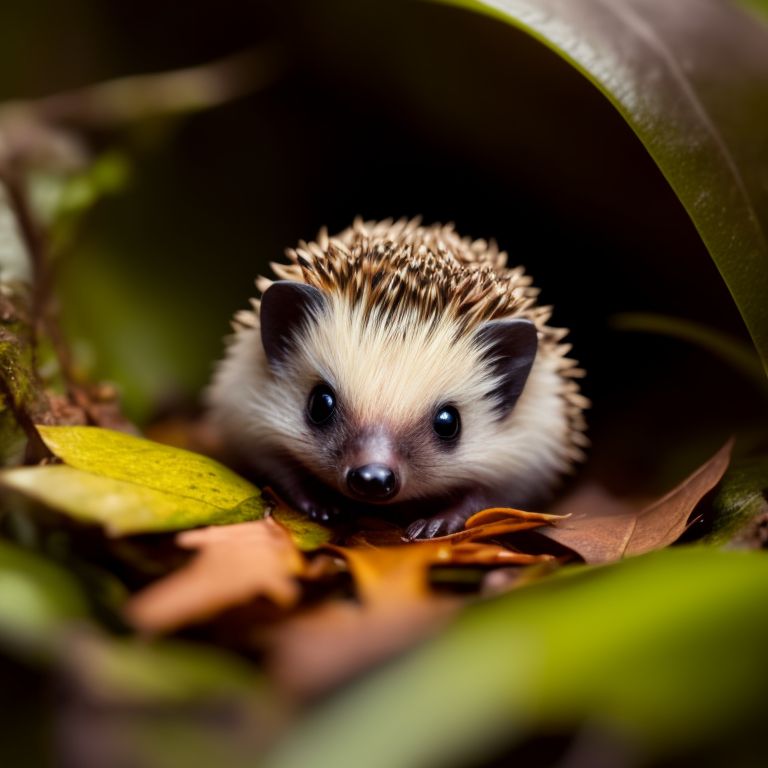 Cute Baby Hedgehog Wallpaper