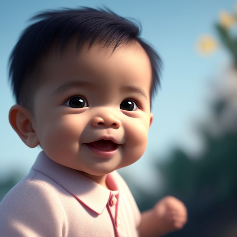 Cute Filipino Baby Boy