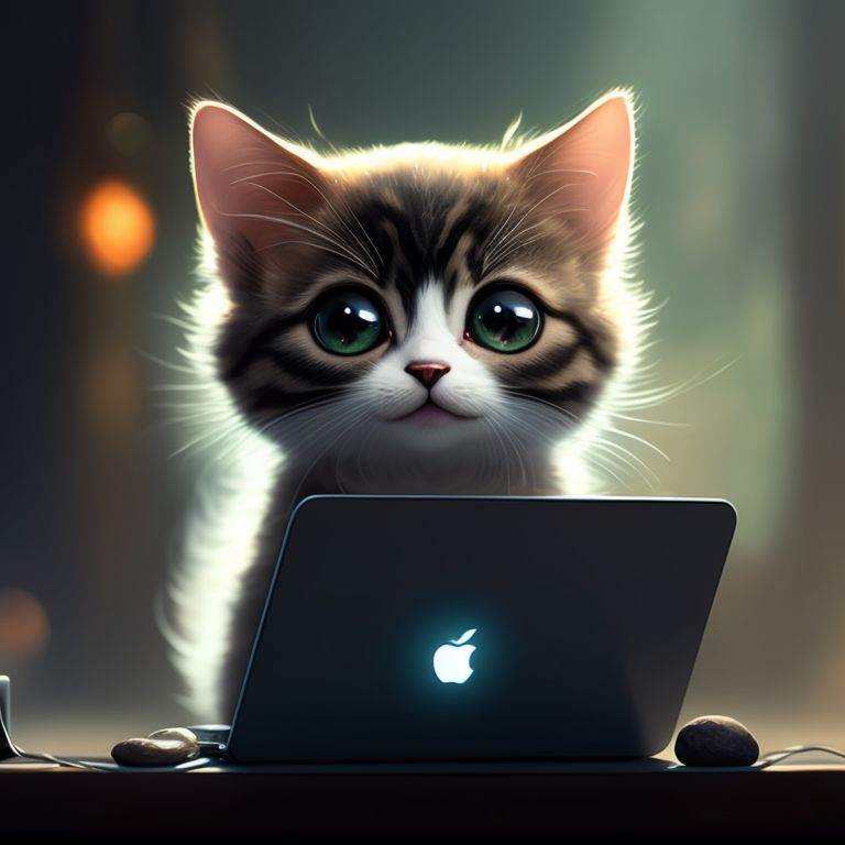 Funny Cat Picture Computer