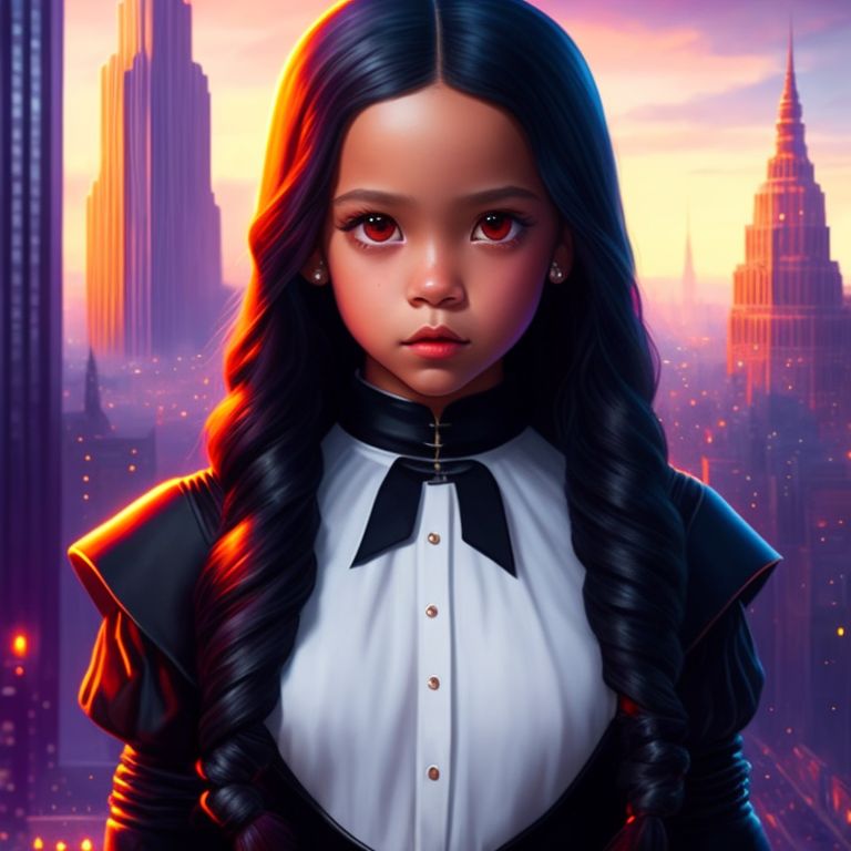 Wednesday Addams Full Body