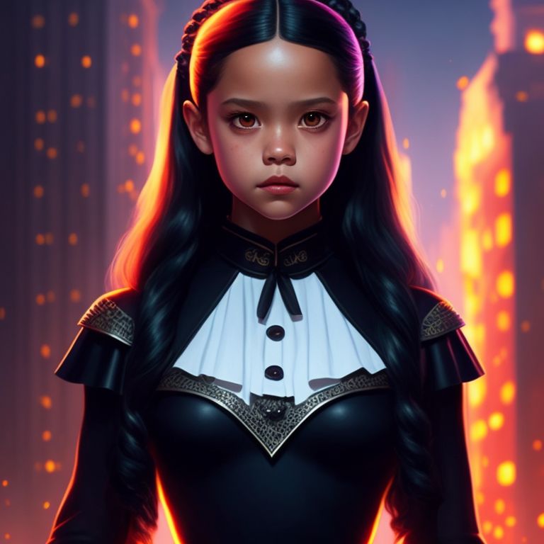 Wednesday Addams Full Body