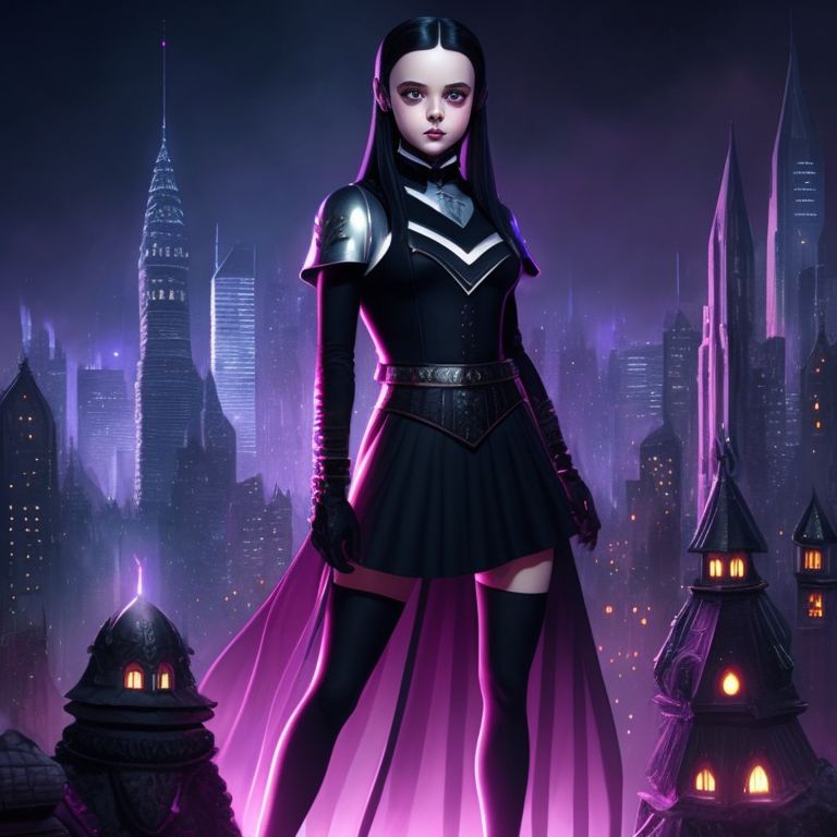 Wednesday Addams Full Body