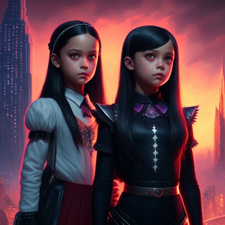 Wednesday Addams Full Body