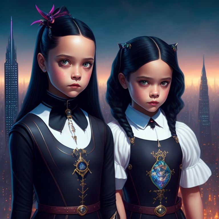 Wednesday Addams Full Body