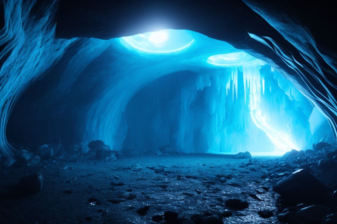 Ice Cave Drawing