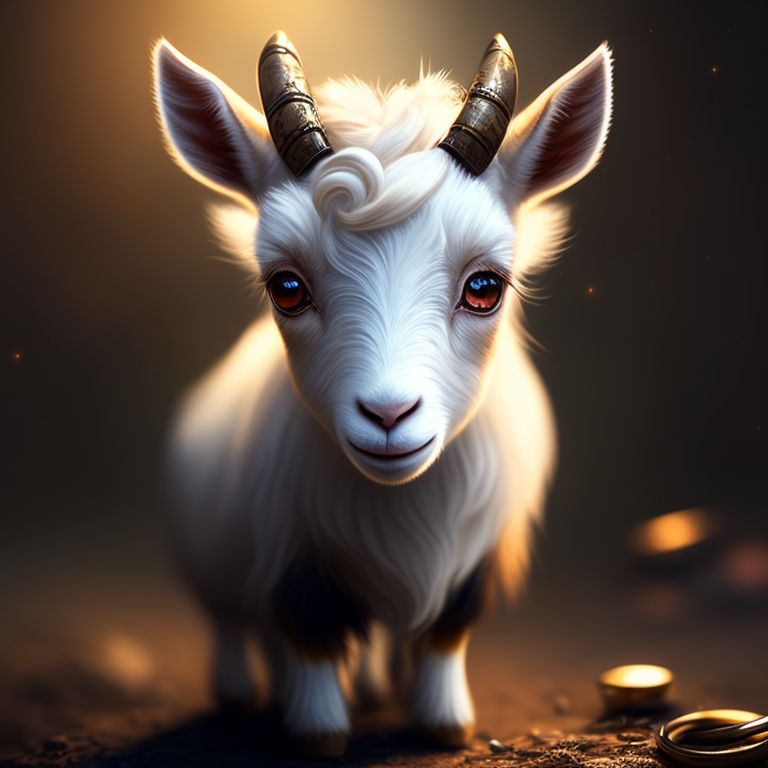 r.wxjn: a goat with jewelry