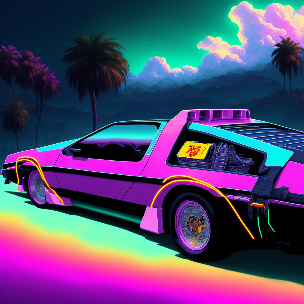 Back To The Future Delorean Wallpaper