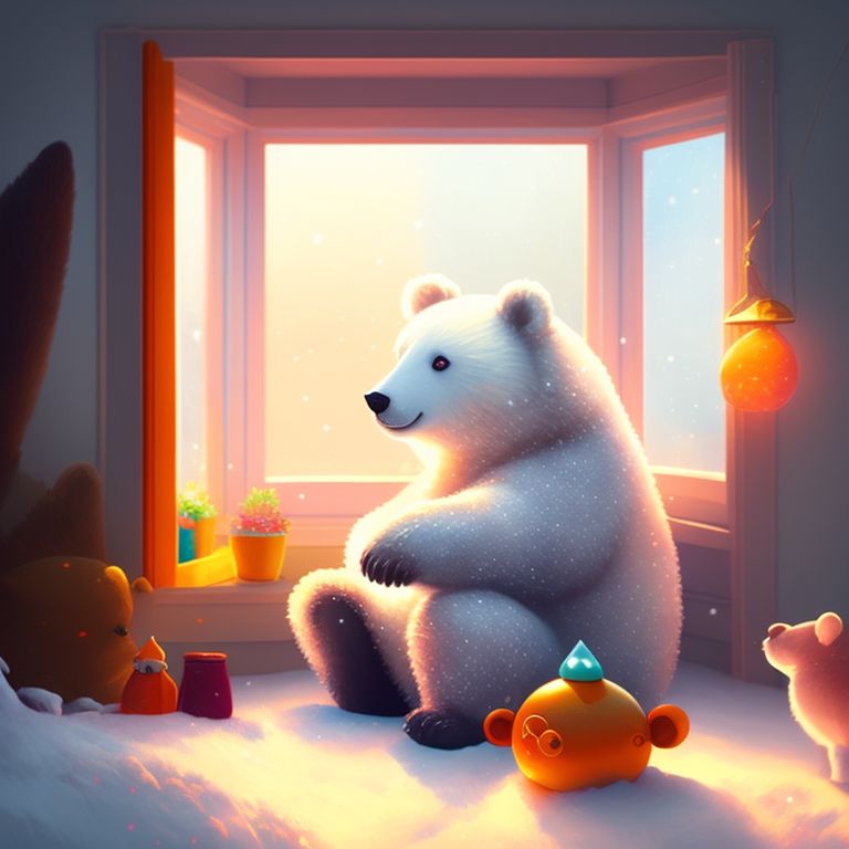 Animated Snow Falling Window