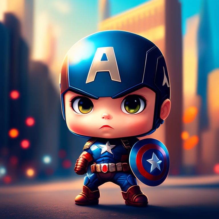 Chibi Captain Marvel