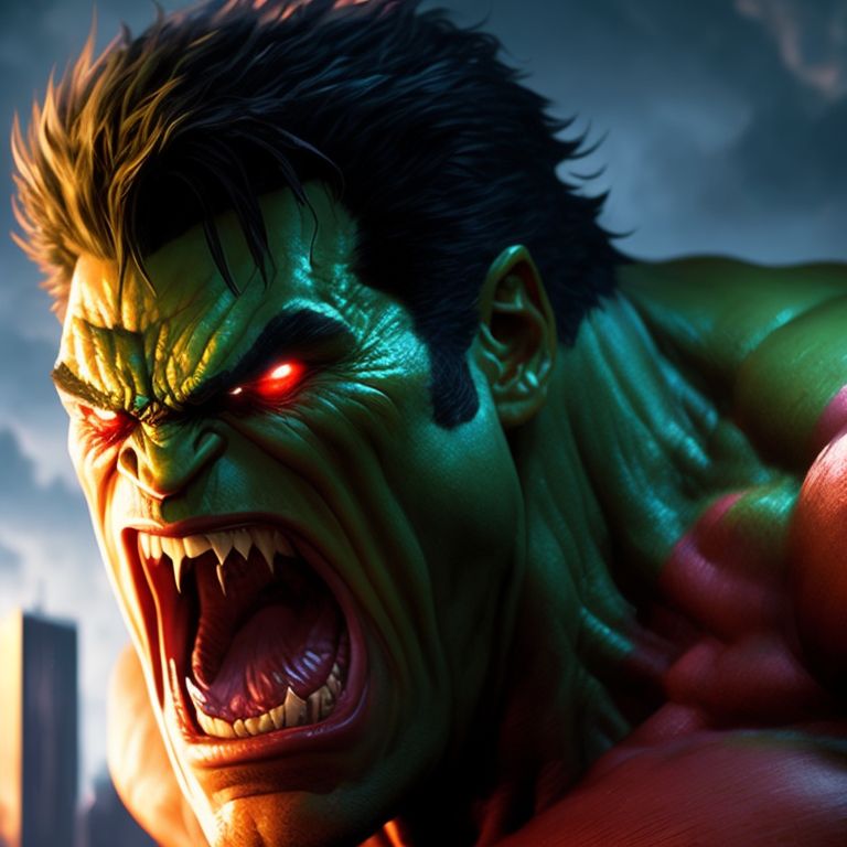 Hulk Angry Face Wallpaper