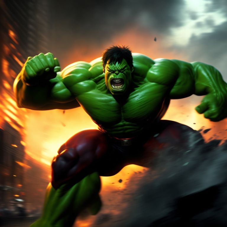 Hulk Avengers Full Body