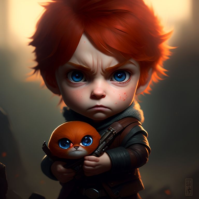 Chibi Angry Eyes
