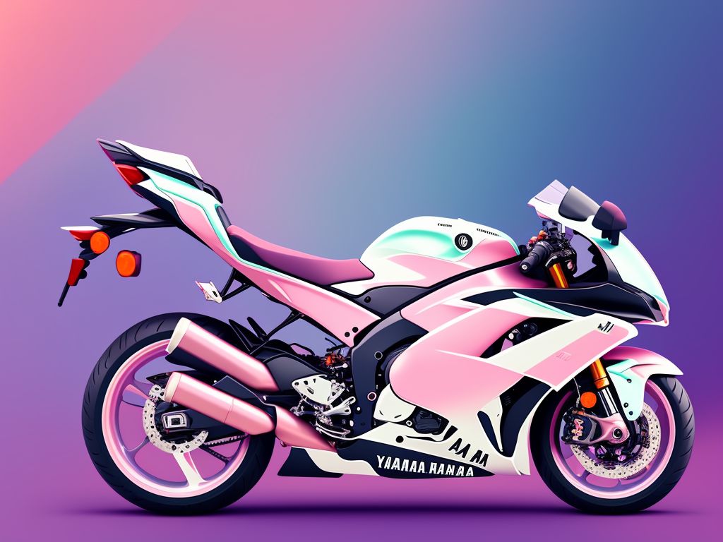 Yamaha R1 Pink