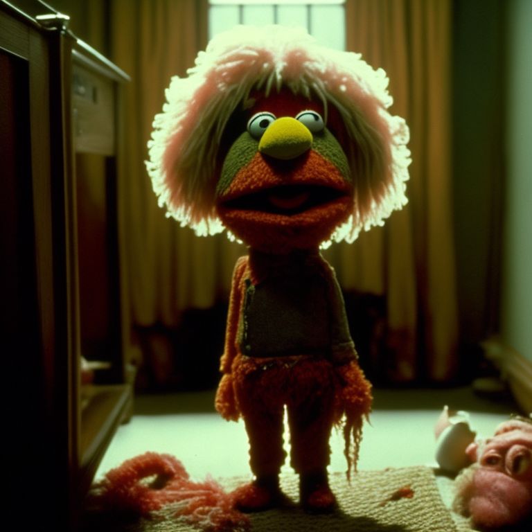 PolyCrumbs: gory horror movie scene directed by stephen king but all ...